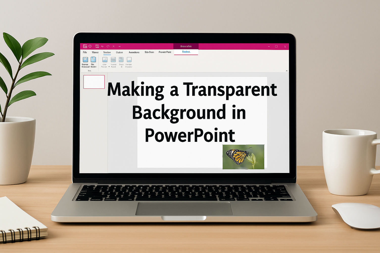 Making a Transparent Background in PowerPoint